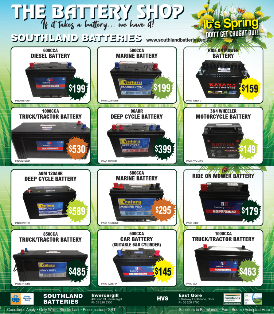 Latest Deals | Southland Batteries & The Battery Shop